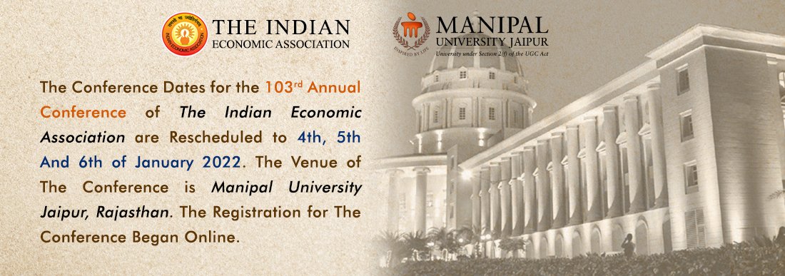 Welcome to Indian Economic Association - Events