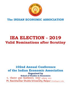 Welcome to Indian Economic Association